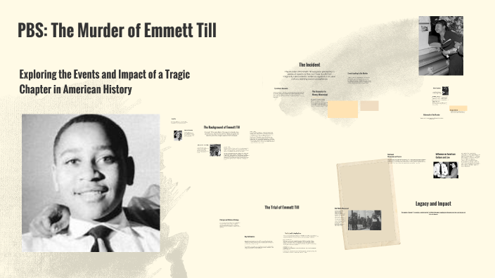 PBS: The Murder of Emmett Till by Ms. T's Class Lnhs on Prezi