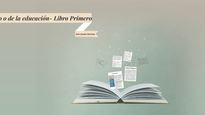 Emilio - Libro Primero by Dahiana Curbelo on Prezi