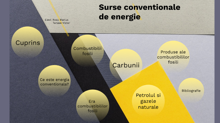 Surse conventionale de energie by Victor Tanase on Prezi