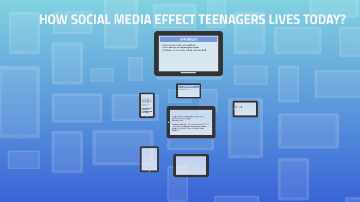 HOW SOCIAL MEDIA EFFECT TEENAGERS LIVES TODAY? by Geneva Rose Leal