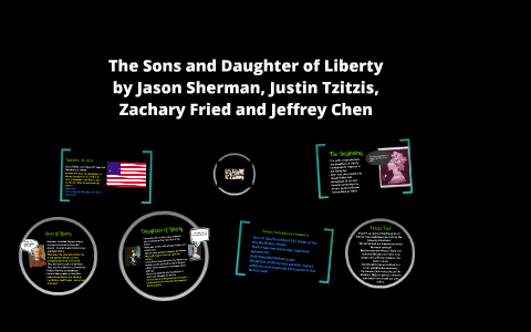 The Sons and Daughter of Liberty by Jason Sherman on Prezi