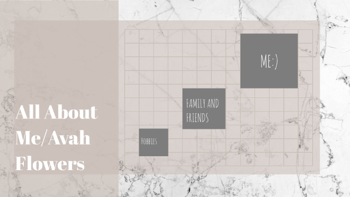 All About Me -Avah Flowers by Avah Flowers