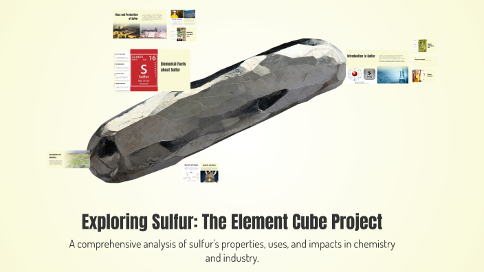 Exploring Sulfur: The Element Cube Project by Muhammed Ahmed Dibo on Prezi