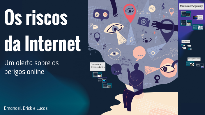 Os riscos da Internet by erick novais lima dos santos on Prezi