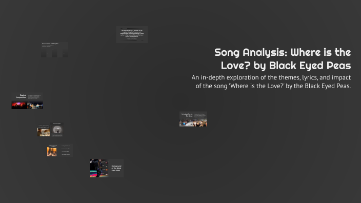 Song Analysis: Where is the Love? by Black Eyed Peas by on Prezi
