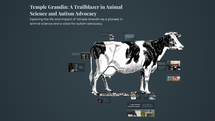Temple Grandin: A Trailblazer in Animal Science and Autism Advocacy by ...
