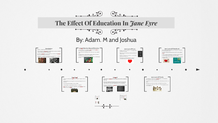 The Effect Of Education In Jane Eyre by adam Medeiros on Prezi