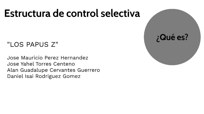 Estructuras simples by José Mauricio Peréz Hernández on Prezi