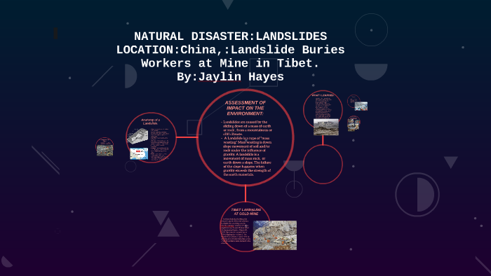 NATURAL DISASTERS: LANDSLIDES & MUDSLIDES. LOCATION: by jaylin hayes on ...