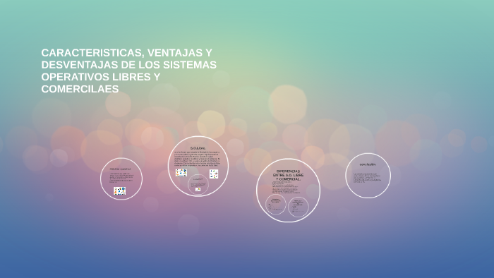 CARACTERISTICAS, VENTAJAS Y DESVENTAJAS DE LOS SISTEMAS OPER by Katia López Torres on Prezi