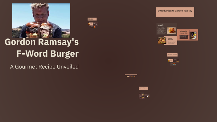 Gordon Ramsay's F-Word Burger by Riley Ostlie on Prezi