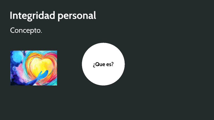 Integridad personal by JORGE ISAC VILLANAZUL SERVIN on Prezi