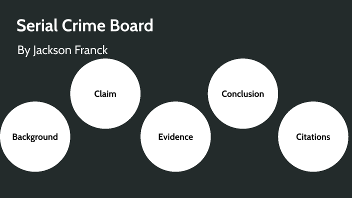 Serial Crime Board by Jackson Franck on Prezi