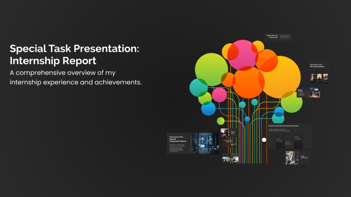 Special Task Presentation: Internship Report by Ilham Dani on Prezi