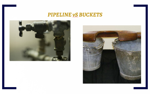 Pipeline vs. Buckets by Thad Chandler on Prezi