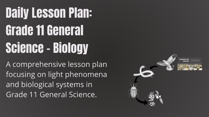 Daily Lesson Plan: Grade 11 General Science - Biology by SAUSORA JESSIE ...