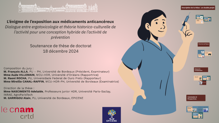 L’énigme de l’exposition aux médicaments anticancéreux by valentin ...