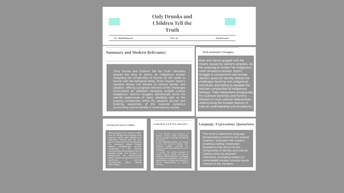 Only Drunks and Children Tell the Truth by Abdullah Javed on Prezi