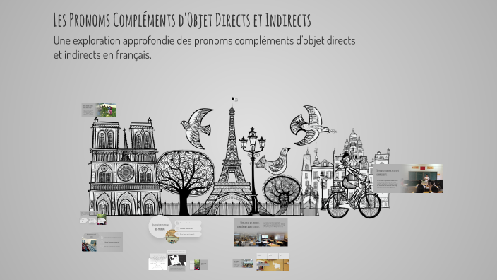 Les Pronoms Compléments d'Objet Directs et Indirects by Melissa Sarullo ...