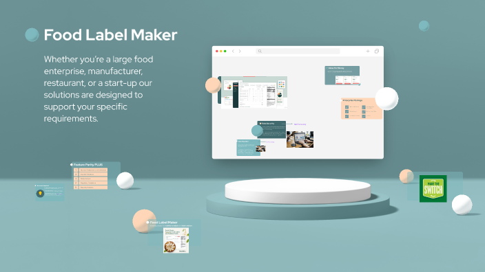 Food Label Maker by Rachelle Khalife on Prezi