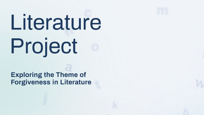 Literature Project by BRAIDEN THOMPSON on Prezi