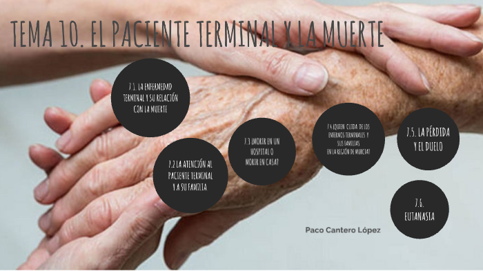 TEMA 7. El paciente terminal y la muerte by Paco Cantero López on Prezi