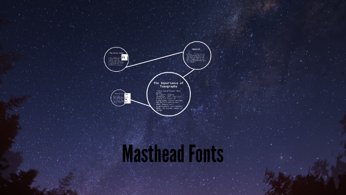Masthead Fonts by misha anwar on Prezi