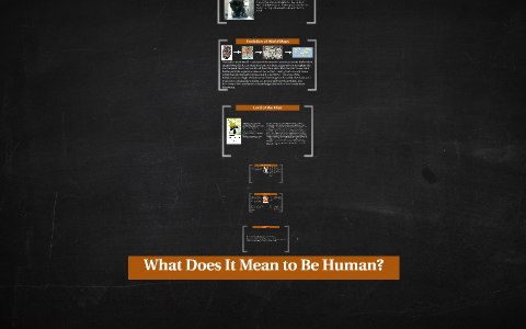 Qu'est-ce que Cela Cignife Être Humain? by Vince Mahat on Prezi