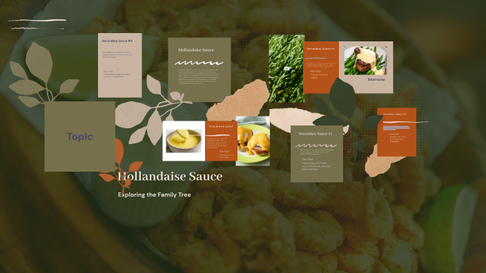 family tree of hollandaise sauce by cassandra silla on Prezi
