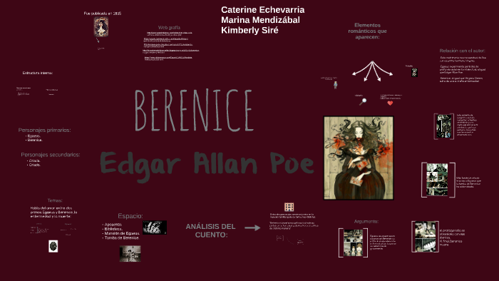 BERENICE- Edgar Allan Poe by Cate Echevarria on Prezi