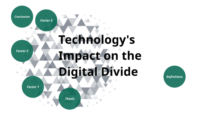 Impact of Technology on the Digital DIvide by Annie Durant on Prezi