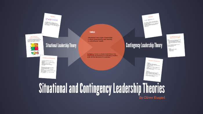 Situational and Contingency Leadership Theories by Oliver Kuspiel on Prezi