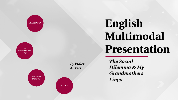 english multimodal presentation by Violet Ankers on Prezi