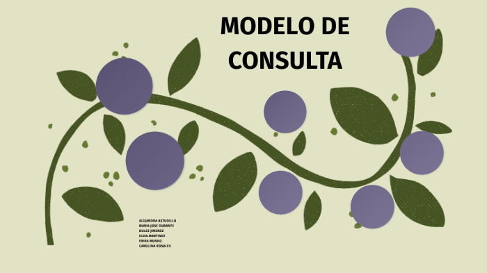 EL MODELO DE CONSULTA by Alejandra Astudillo on Prezi