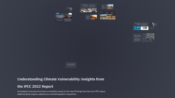Understanding Climate Vulnerability: Insights from the IPCC 2022 Report ...