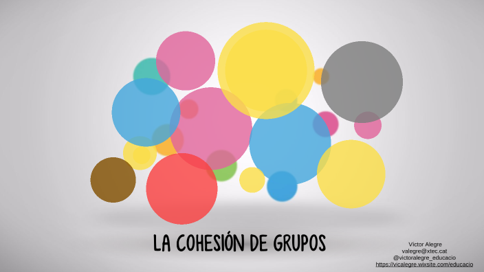La cohesión de grupos by Víctor Alegre on Prezi