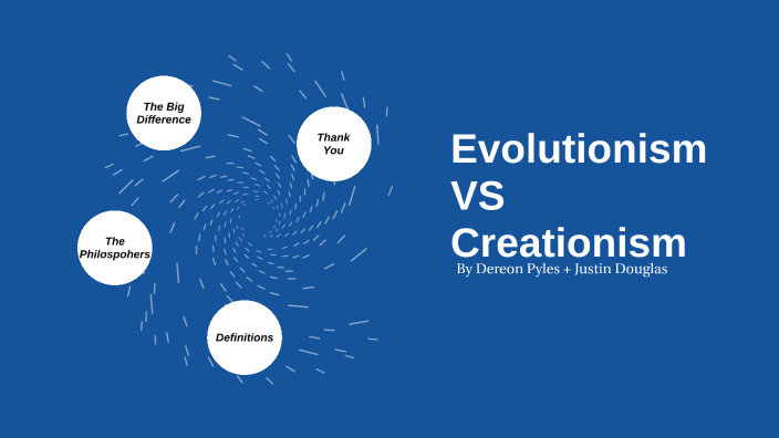 Evolutionism VS. Creationism by Dereon Pyles on Prezi