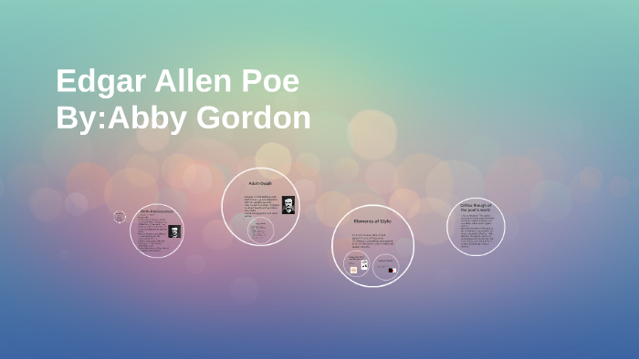 Edgar Allen Poe by Abby Gordon on Prezi