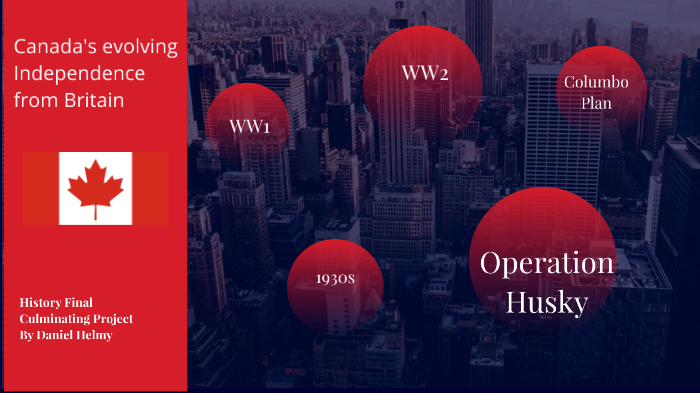 Canada's evolving Independence from Britain. by Daniel Helmy on Prezi