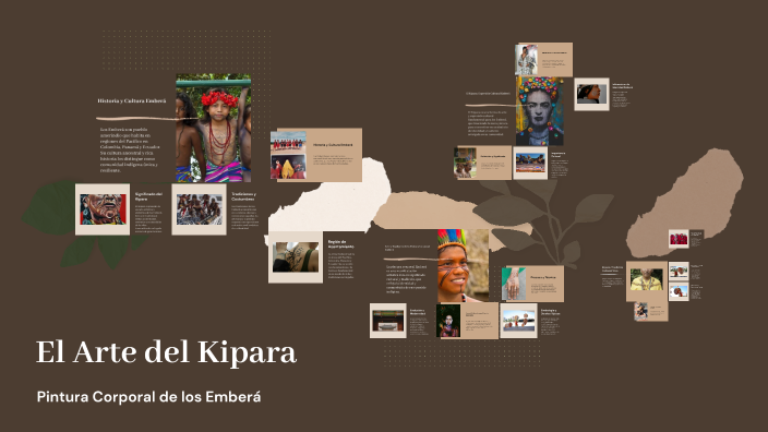 El Arte del Kipara: Pintura Corporal Emberá by karen aparicio on Prezi