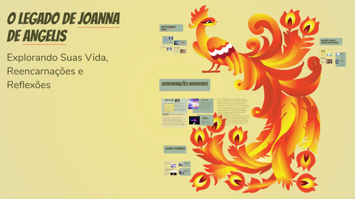 O LEGADO DE JOANNA DE ANGELIS by gildo costa on Prezi