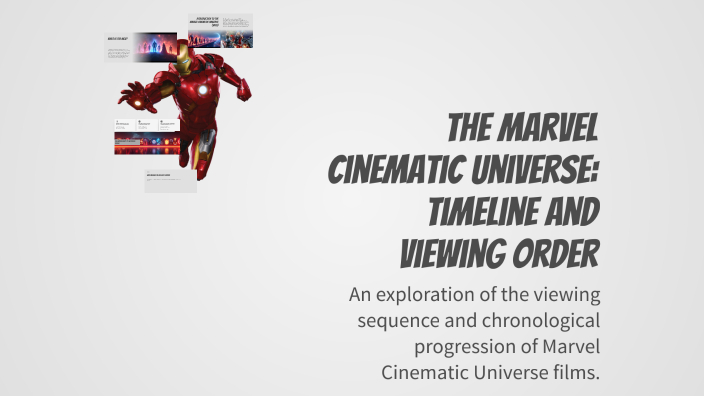 The Marvel Cinematic Universe: Timeline and Viewing Order by Isabel ...