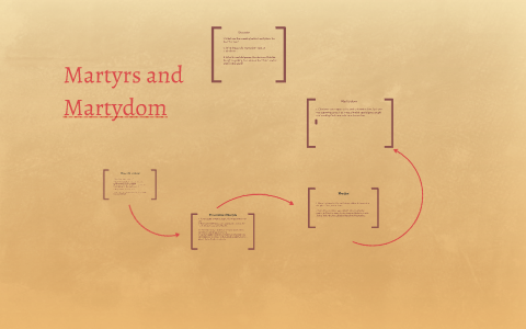 Martyrs and Martydom by Becca Scholz