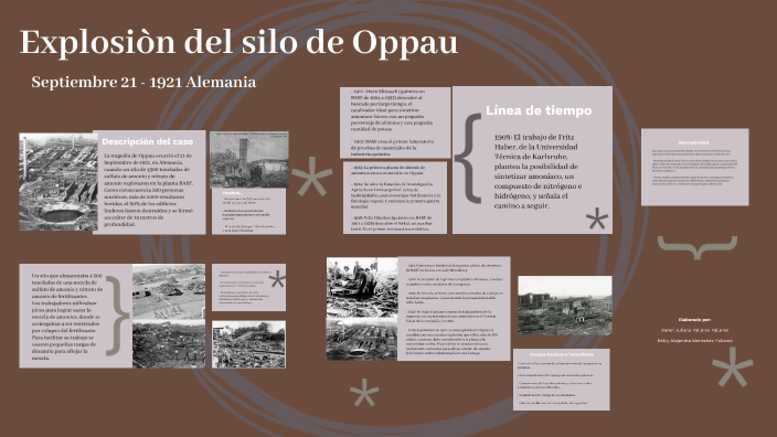 Explosión del silo de Oppau (Alemania) by Karen Juliana Pallares ...