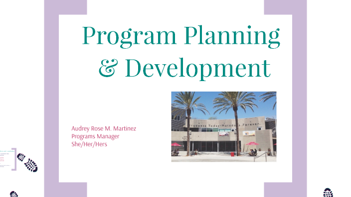 Program Planning and Development by Audrey Martinez on Prezi