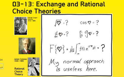Theory - 03-13 - Exchange and Rational Choice by Lacy Mitchell on Prezi