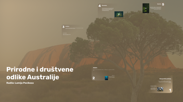 Natural and Social Features of Australia by Lamija Pecikoza on Prezi