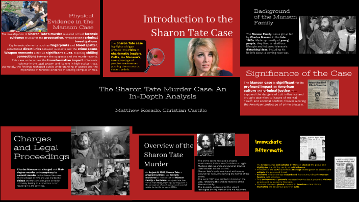 The Sharon Tate Murder Case by Matthew Rosado on Prezi
