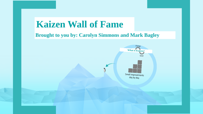 Kaizen Wall of Fame_Wencor 2021 by Carolyn Fraze on Prezi