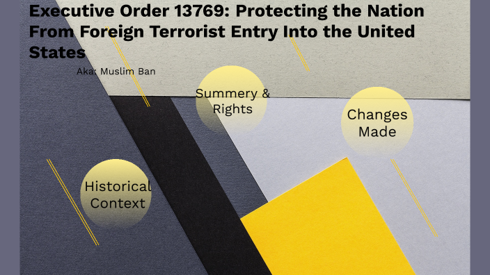 Executive Order 13769 by Arianna Morillo on Prezi